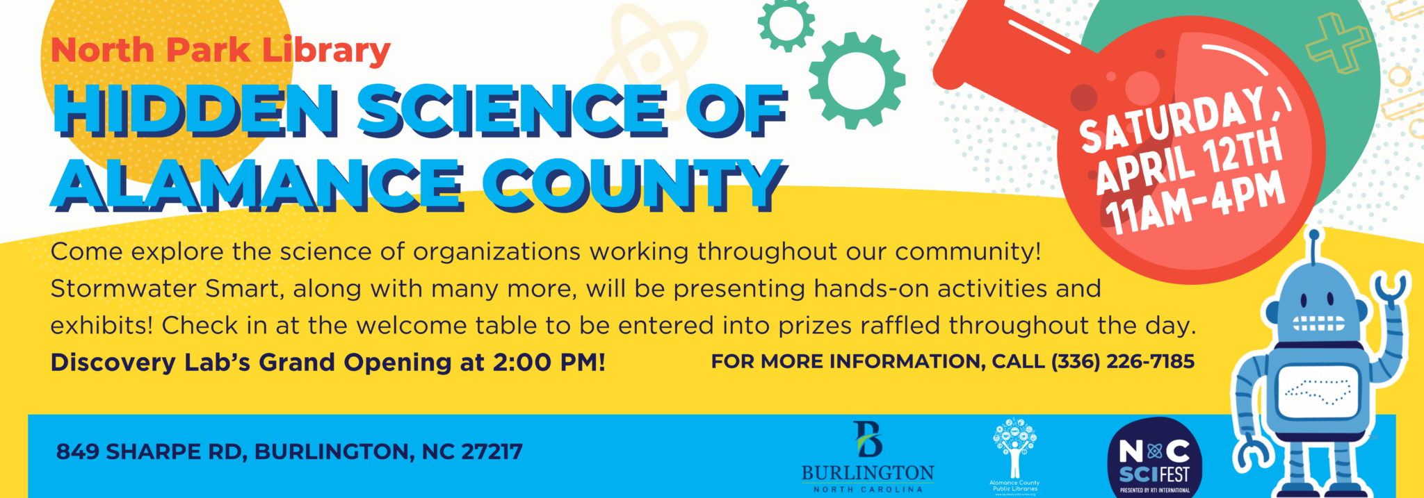 Hidden Science of Alamance County – Alamance County Libraries